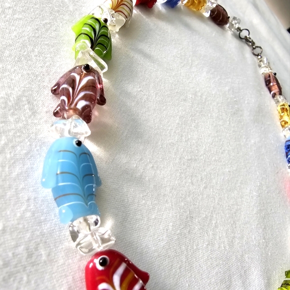 Jewelry | Fish Swimming Neclace | Poshmark